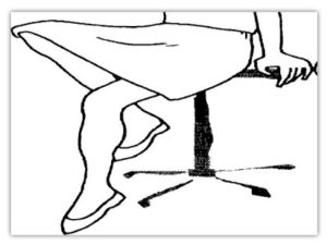 What do the seated legs and feet gestures reveal - PsychMechanics